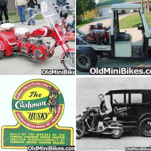 Ez's Cushman Stuff | OldMiniBikes.com