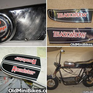 Ez's Different Rupp Pics/Decals | OldMiniBikes.com