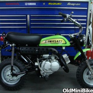 1971 kawasaki mt1/kv75 | OldMiniBikes.com